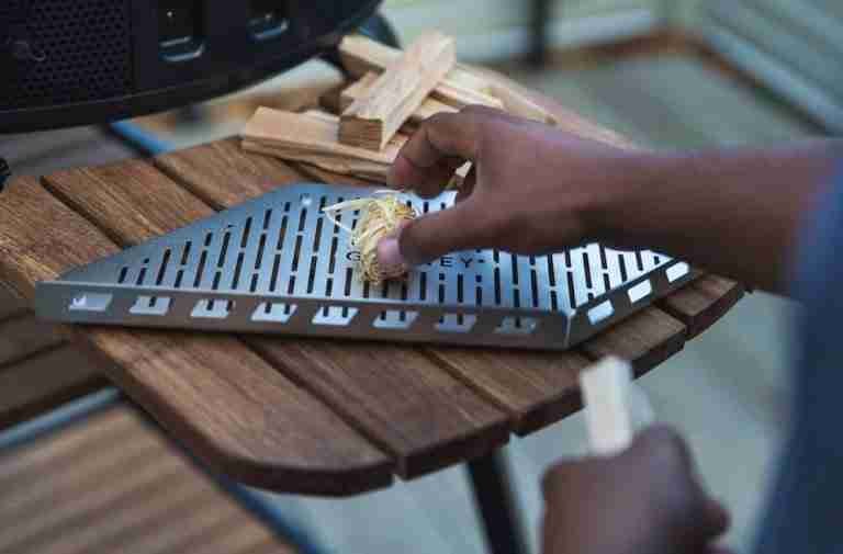 Gozney Dome Wood Rack - Outdoor Kitchen Concepts